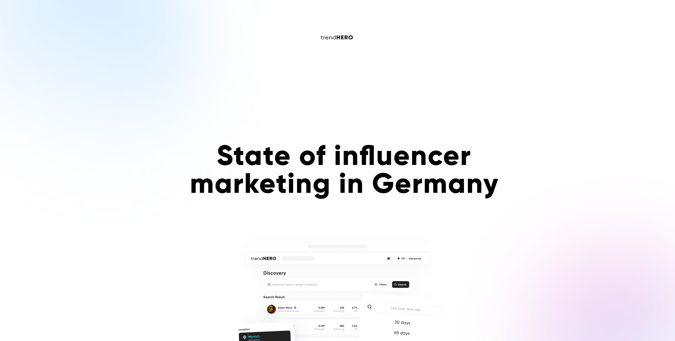 The State of Influencer Marketing in Instagram 2023 - Germany - trendHERO